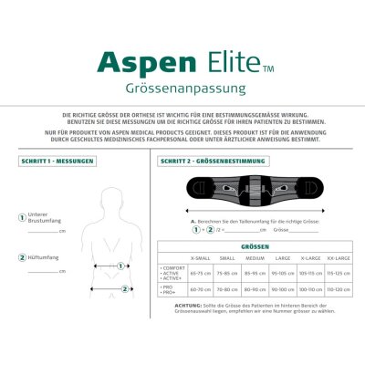 Rückenorthese Aspen Elite Pro - Überbrückungsorthese kaufen | Vitego ...