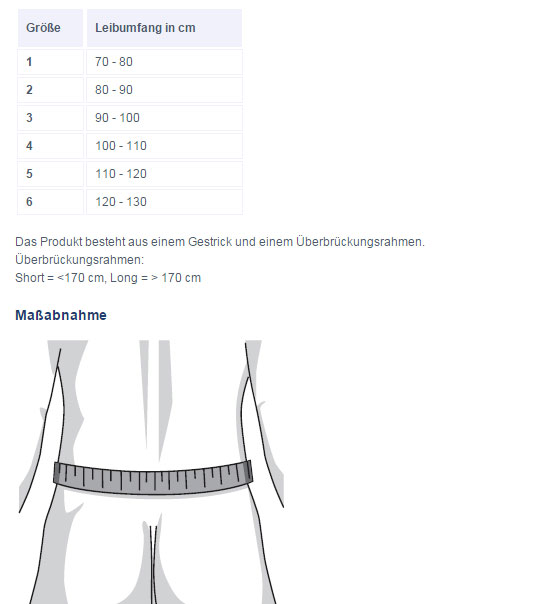 SecuTec Lumbo, Funktionelle Rückenorthese zur Reduktion der Lordose ...