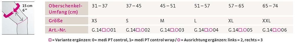 medi PT control | Softorthese zur Stabilisierung der Kniescheibe kaufe ...